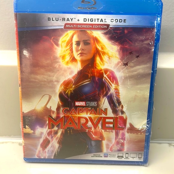 Media | Marvel Studios Captain Marvel Multiscreen Blue Ray | Poshmark